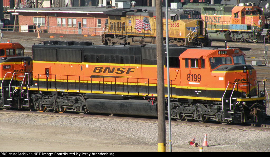 BNSF 8199 argentine yard